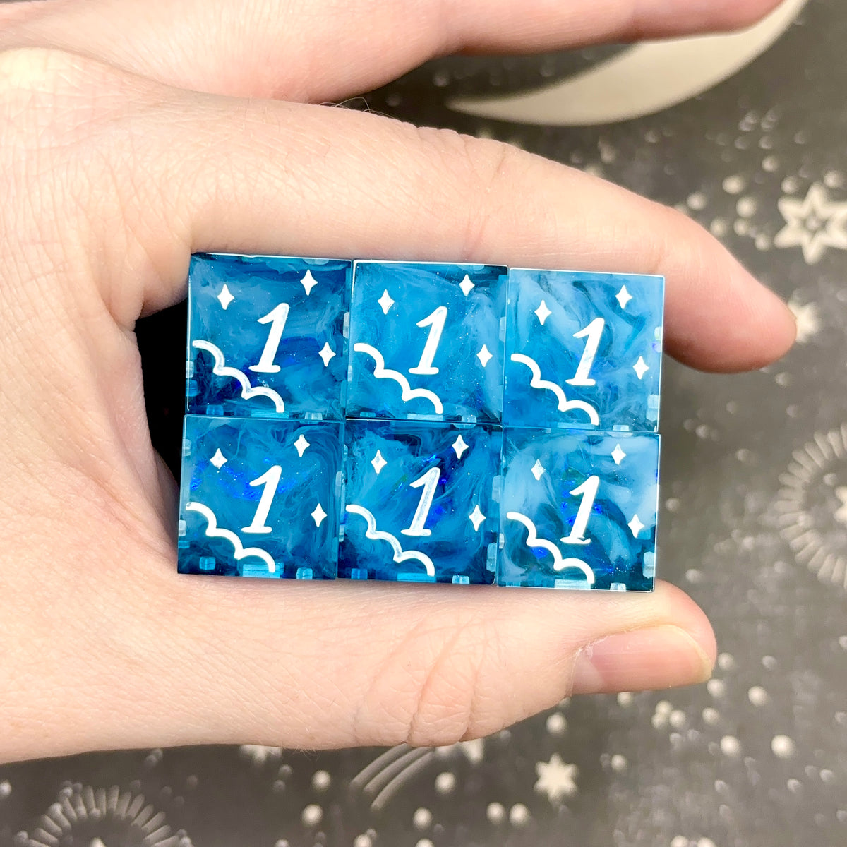 "Ice Cubes" - 6d6 Set – Dreamy Dice